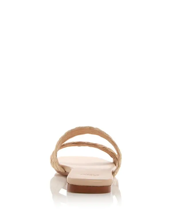 CastaÑer Paz Woven Slide Sandals - Natural