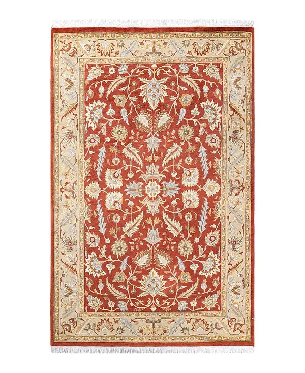 Bloomingdale'S Mogul M1377 Area Rug, 4'2 X 6'5 - Orange