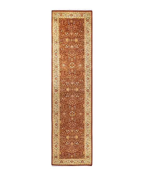 Bloomingdale'S Mogul M1380 Runner Area Rug, 3'2 X 12'7 - Orange