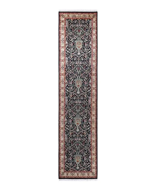 Bloomingdale'S Mogul M1171 Runner Area Rug, 2'8 X 12'3 - Black