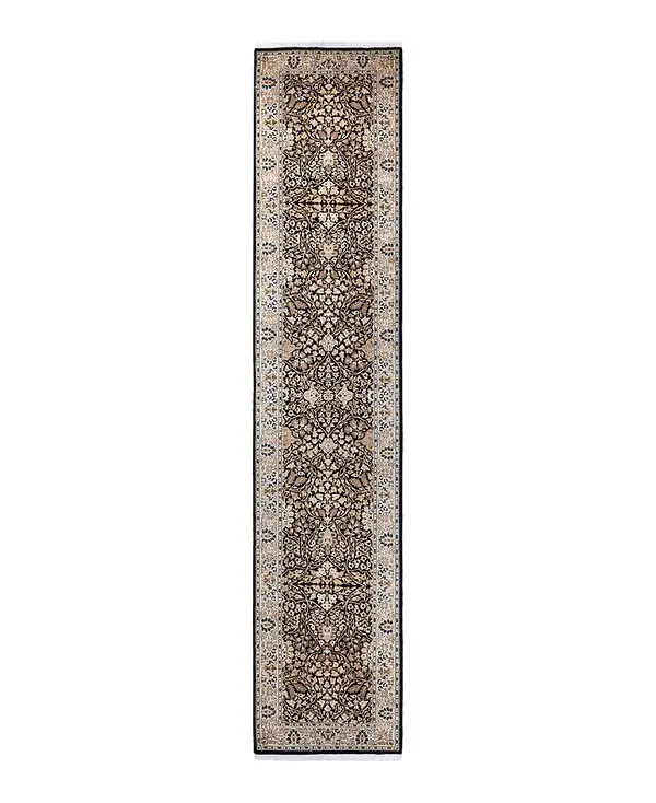 Bloomingdale'S Mogul M1519 Runner Area Rug, 2'7 X 12'9 - Black