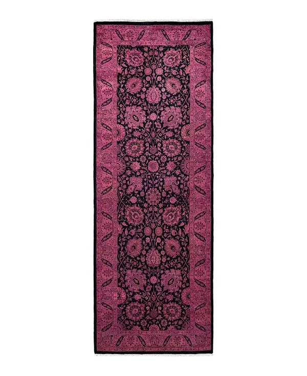 Bloomingdale'S Fine Vibrance M1416 Runner Area Rug, 3'1 X 8'10 - Pink