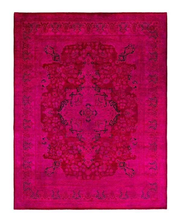 Bloomingdale'S Fine Vibrance M1346 Area Rug, 8'2 X 10'3 - Pink