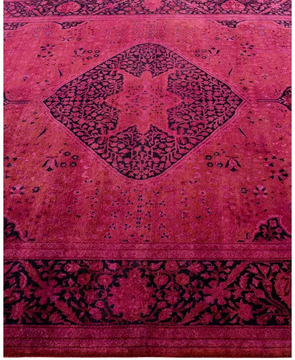 Bloomingdale'S Fine Vibrance M1450 Area Rug, 6'1 X 9'2 - Pink