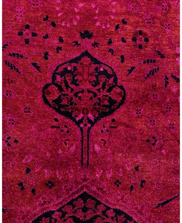 Bloomingdale'S Fine Vibrance M1450 Area Rug, 6'1 X 9'2 - Pink