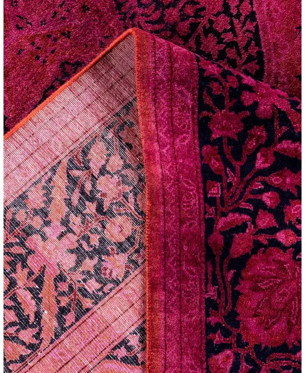 Bloomingdale'S Fine Vibrance M1450 Area Rug, 6'1 X 9'2 - Pink