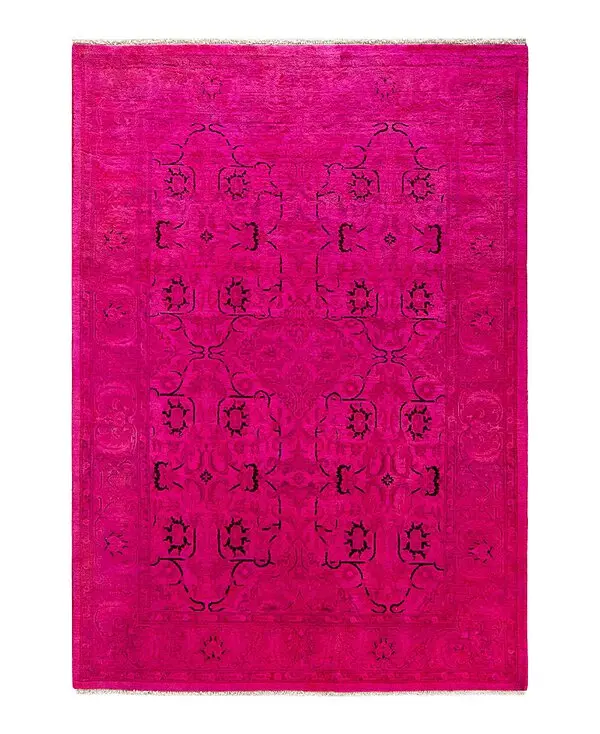 Bloomingdale'S Fine Vibrance M1427 Area Rug, 4'1 X 5'10 - Pink