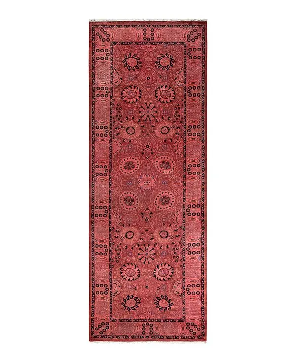 Bloomingdale'S Fine Vibrance M885 Runner Area Rug, 3'3 X 9'1 - Pink