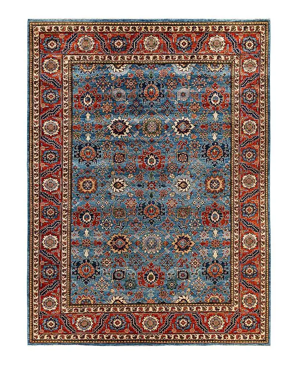Bloomingdale'S Serapi M1945 Area Rug, 9'3 X 12'3 - Light/blue
