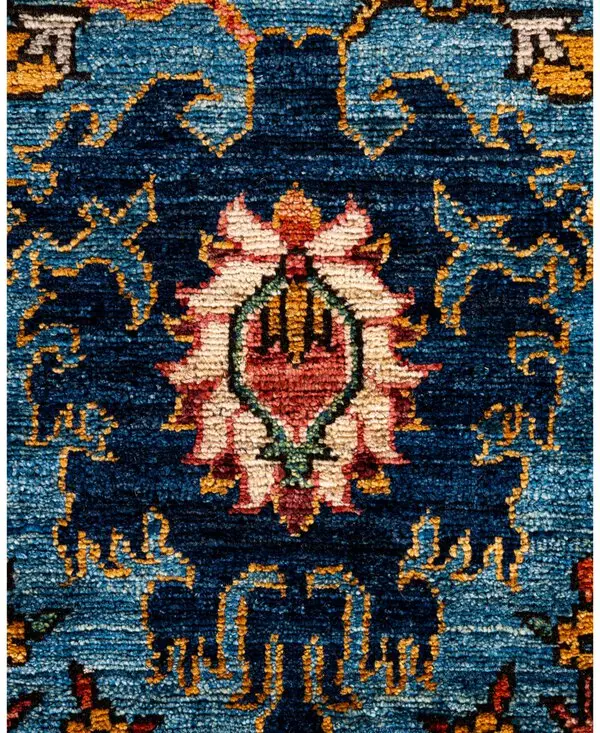 Bloomingdale'S Serapi M1945 Area Rug, 8'2 X 9'10 - Light/blue