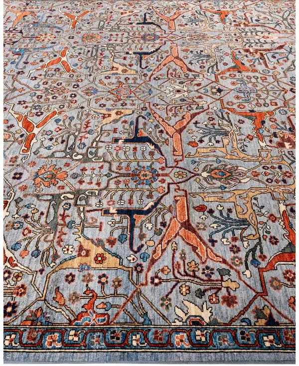 Bloomingdale'S Serapi M1945 Area Rug, 9' X 11'11 - Gray
