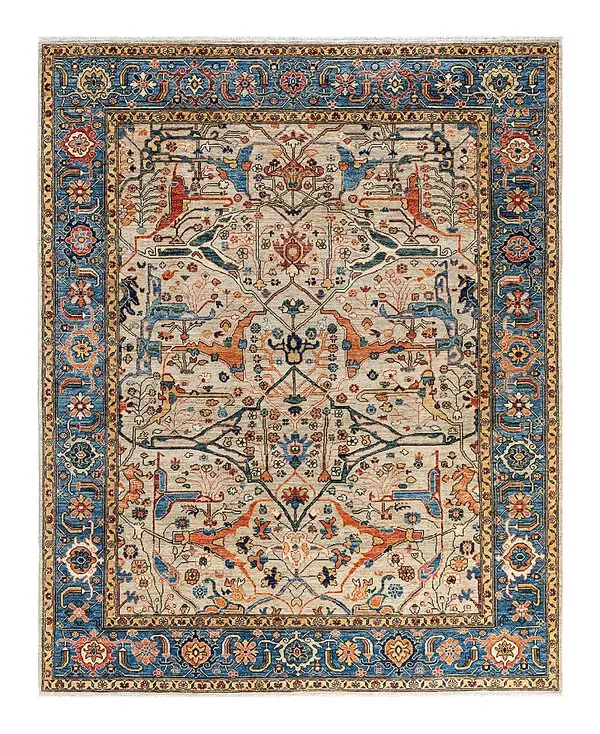Bloomingdale'S Serapi M1945 Area Rug, 7'11 X 9'9 - Gray