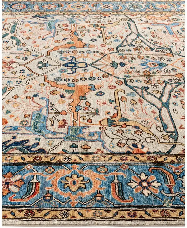 Bloomingdale'S Serapi M1945 Area Rug, 7'11 X 9'9 - Gray