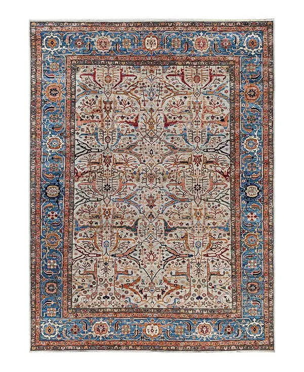 Bloomingdale'S Serapi M1945 Area Rug, 8'11 X 12 - Light/grey