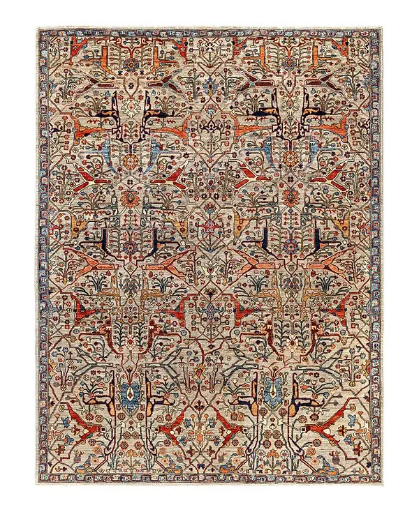 Bloomingdale'S Serapi M1945 Area Rug, 9'1 X 11'9 - Gray