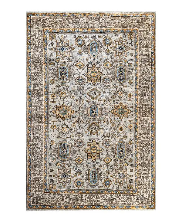 Bloomingdale'S Serapi M1945 Area Rug, 5'10 X 8'9 - Gray