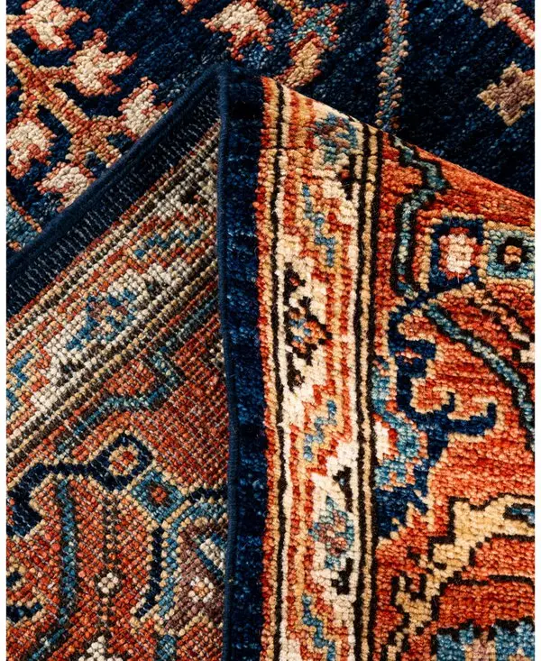 Bloomingdale'S Serapi M1945 Area Rug, 6' X 8'11 - Blue