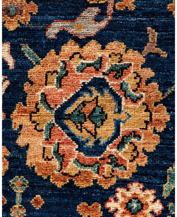 Bloomingdale'S Serapi M1945 Area Rug, 6'3 X 9'2 - Blue