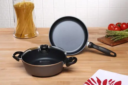 SWISS DIAMOND 3 Piece Cookware Setfry Pan And Casserole