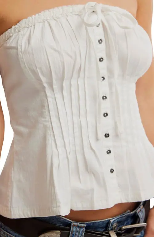 Free People Pintuck Tube Top