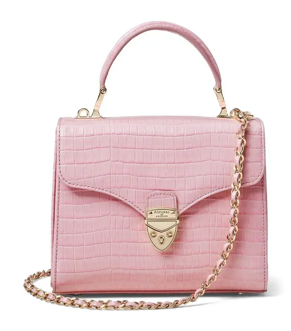 ASPINAL OF LONDON Leather Mayfair Midi Bag