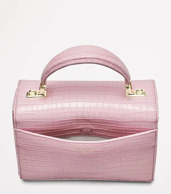 ASPINAL OF LONDON Leather Mayfair Midi Bag