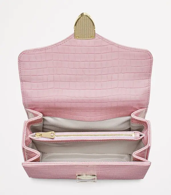 ASPINAL OF LONDON Leather Mayfair Midi Bag