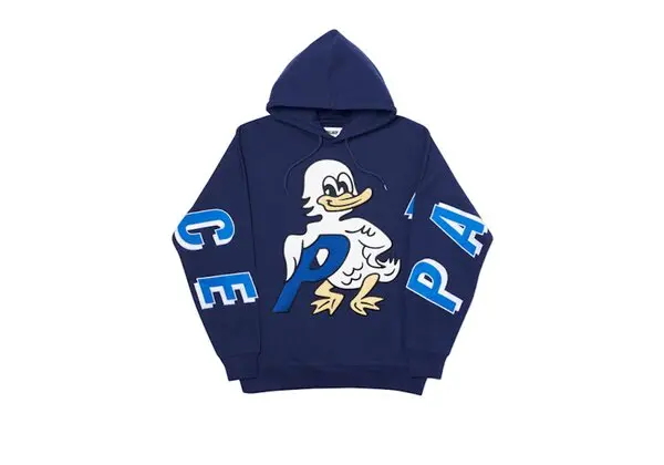 PALACE Duck Out Hood - Navy Blue