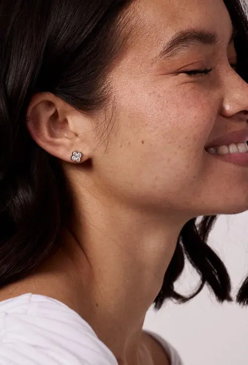 ELECTRIC PICKS Camilla Clover Stud Earrings