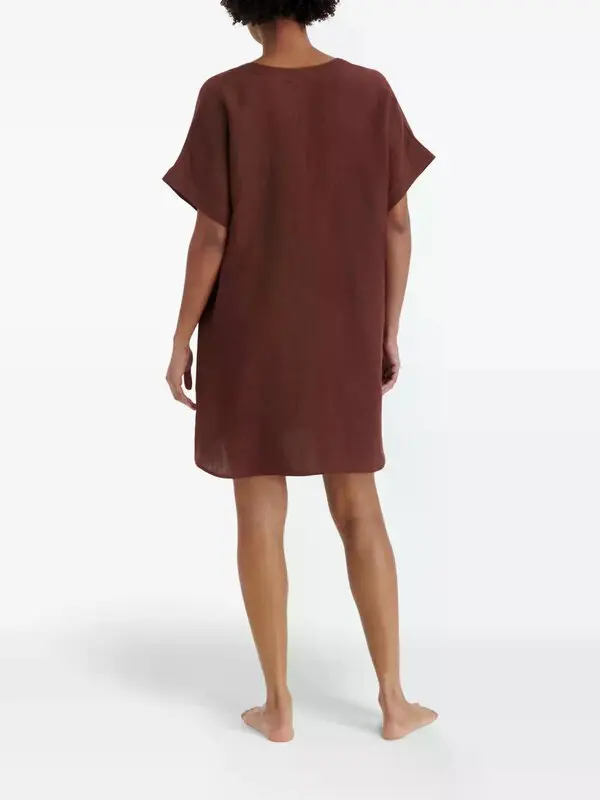 ERES Mini Dress - Brown