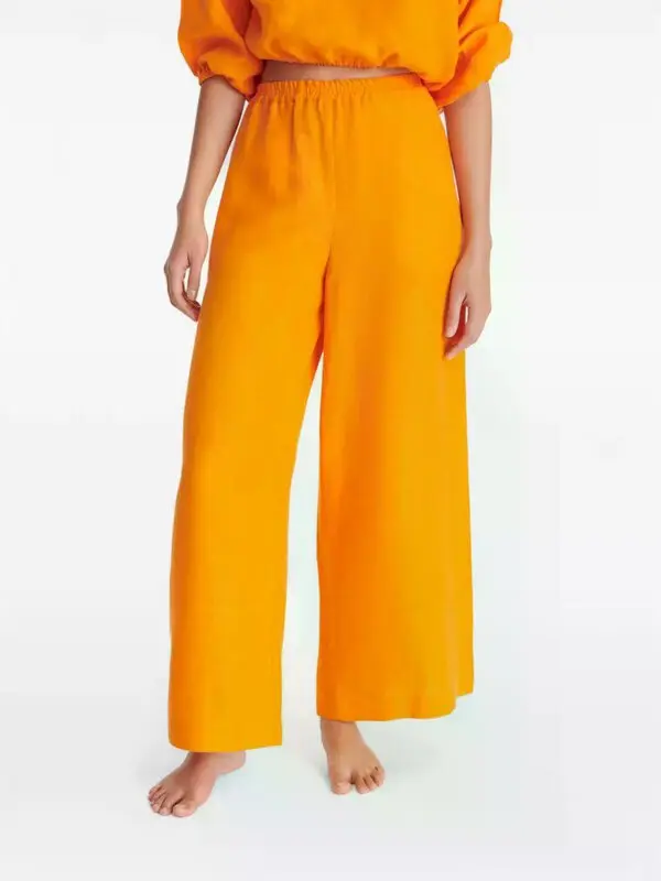 ERES Wide-leg Trousers - Orange