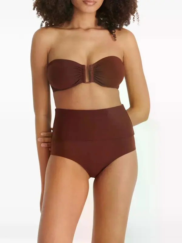 ERES Show Bandeau Bikini Top - Brown