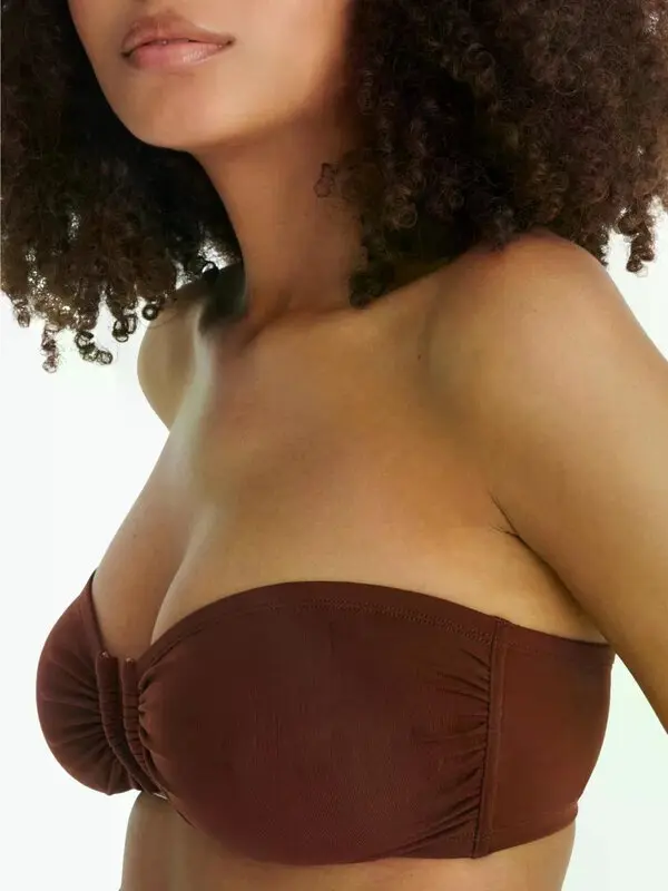 ERES Show Bandeau Bikini Top - Brown