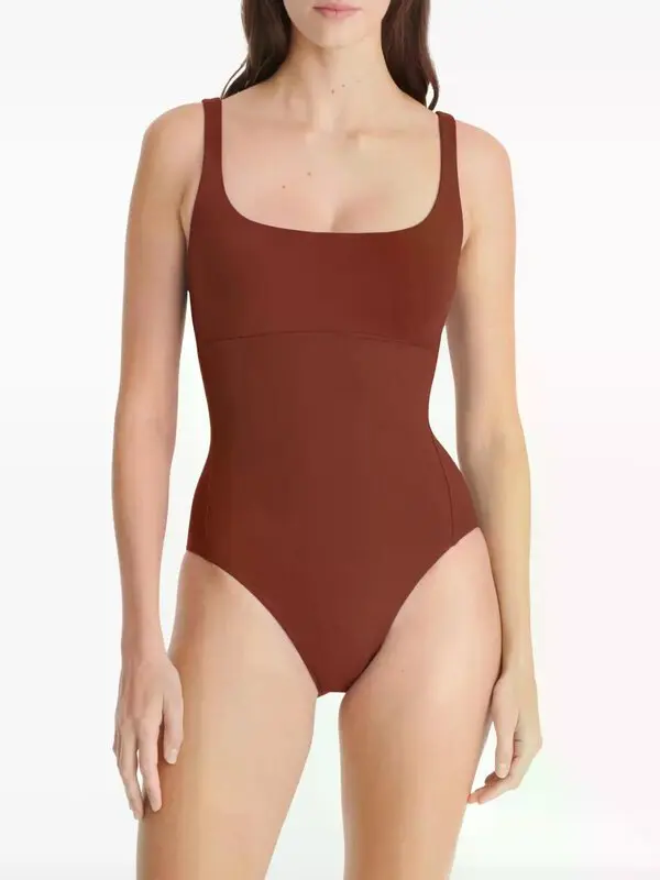 ERES Arnaque One-piece Swimsuit - Brown