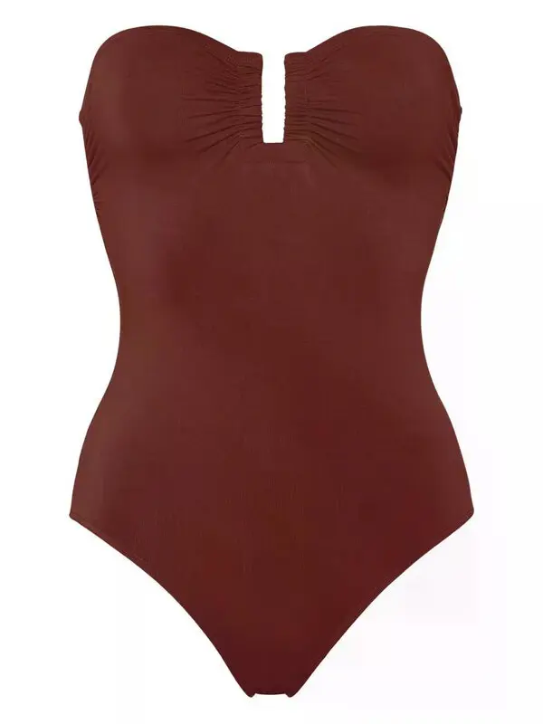 ERES Cassiopée Strapless Swimsuit - Brown