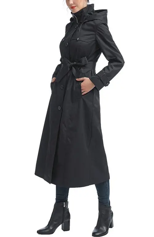 KIMI + KAI Aine Long Rain Coat