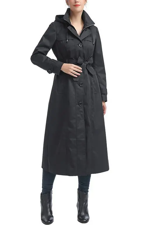 KIMI + KAI Aine Long Rain Coat