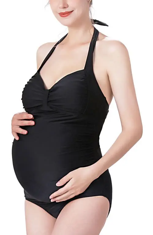 KIMI + KAI Dana Upf 50+ One-piece Maternity Swimsuit