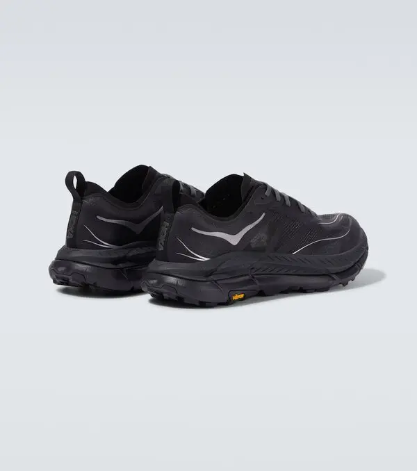 Hoka One One Mafate Speed 4 Lace-up Sneakers - Black