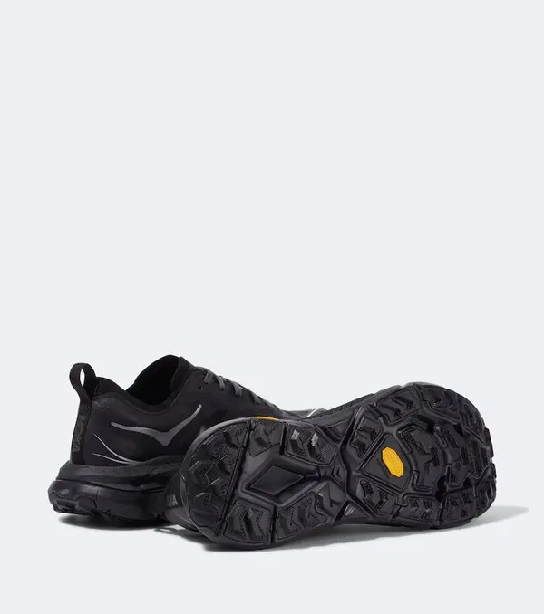 Hoka One One Mafate Speed 4 Lace-up Sneakers - Black
