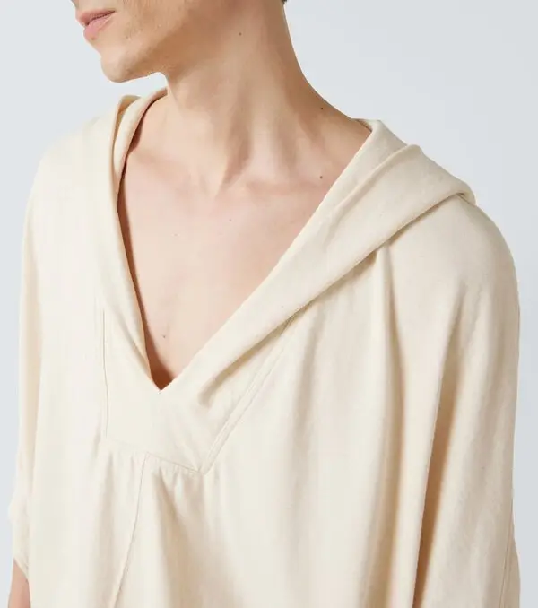 Rick Owens Hooded Cotton Shirt