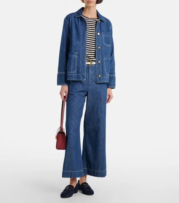 Max Mara Paul High-rise Wide-leg Jeans