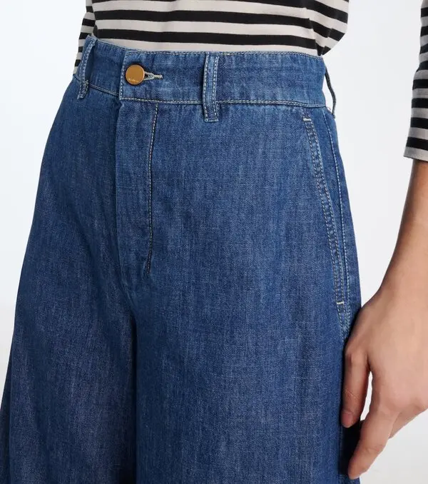Max Mara Paul High-rise Wide-leg Jeans