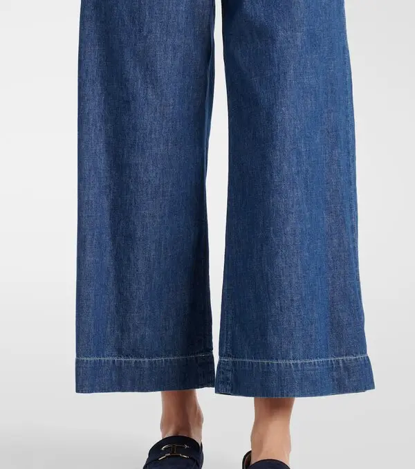 Max Mara Paul High-rise Wide-leg Jeans