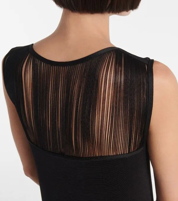 Khaite Ruslan Maxi Dress - Black