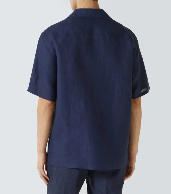 Zegna Linen Shirt - Blue