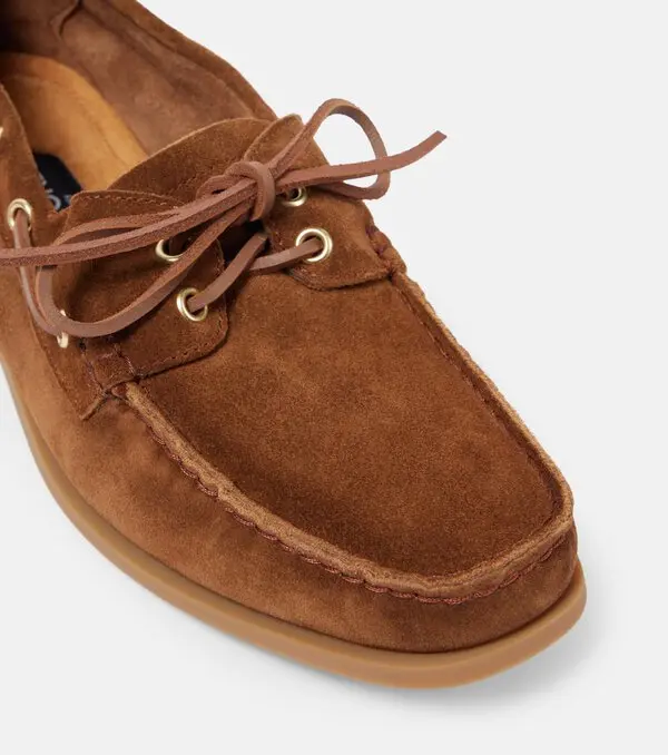 TOM FORD Robin Suede Boat Shoes