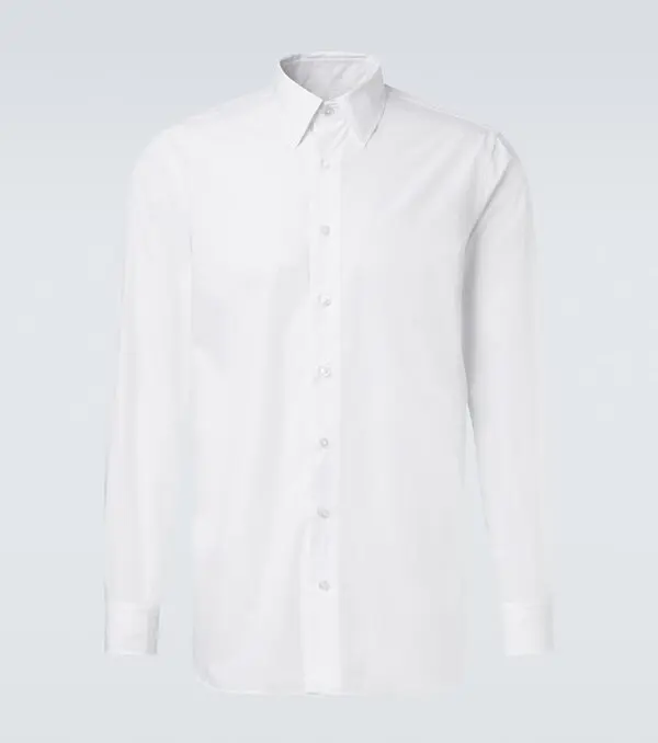 LARDINI Cotton Poplin Shirt