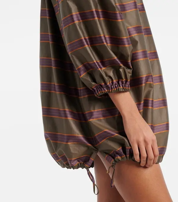 Max Mara Alcamo Cotton-blend Minidress