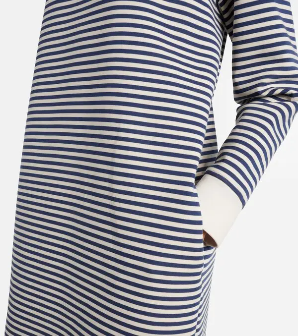 Max Mara Calla Striped Midi Dress